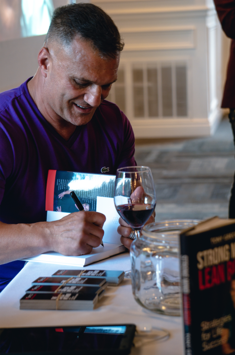 Tony Greco Launches New Book: Strong Mind, Lean Body - FACES Magazine