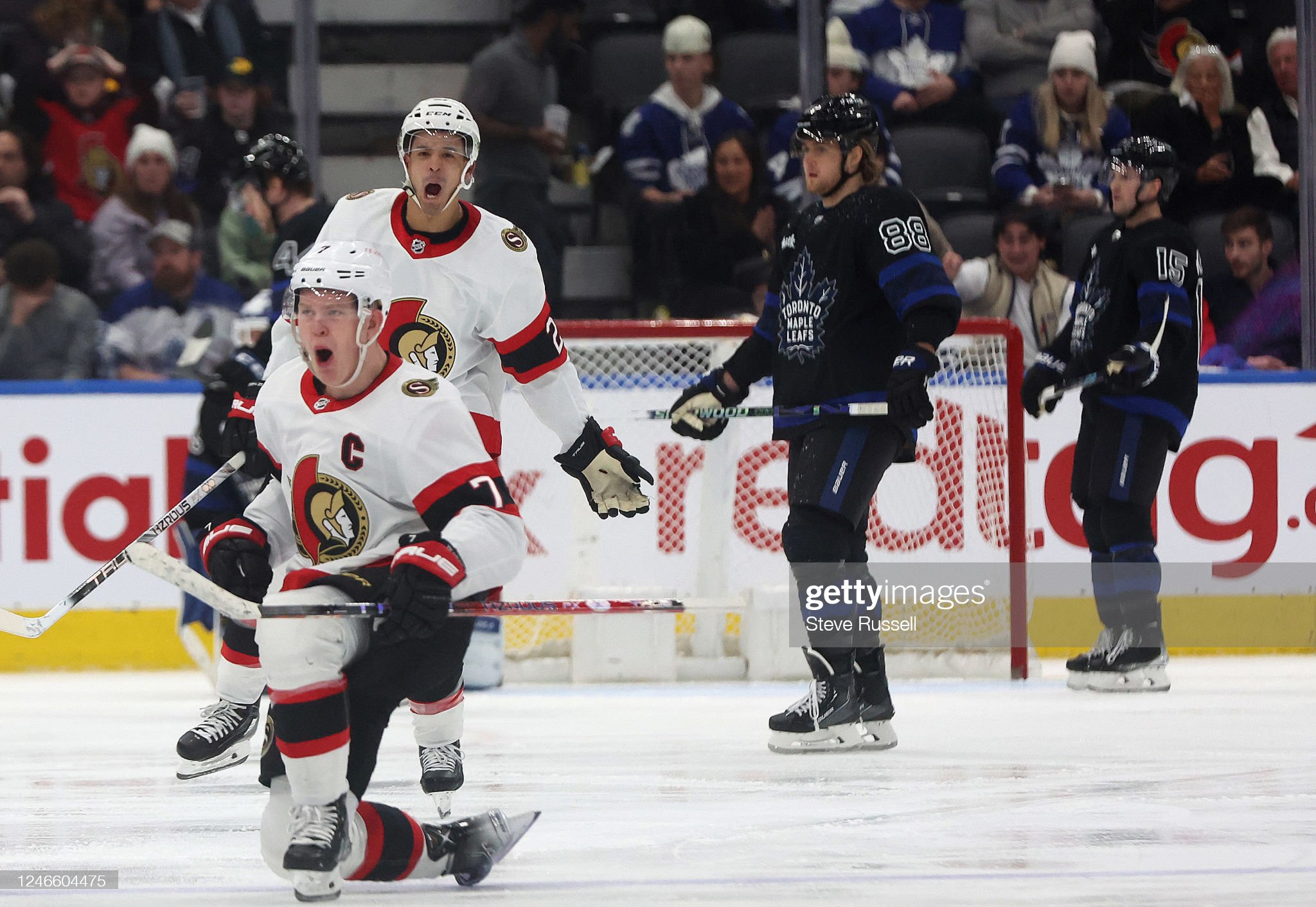 A Great Night in Toronto: Tkachuk Scores Twice as Senators Pound ...